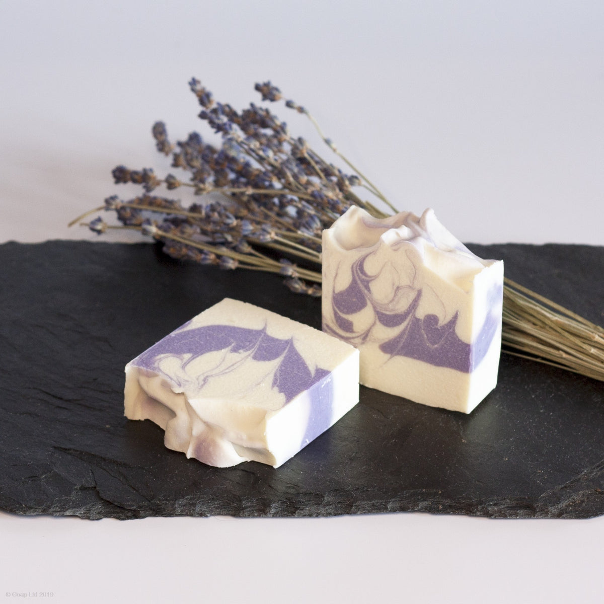 Lavender Swirl Soap from Goap